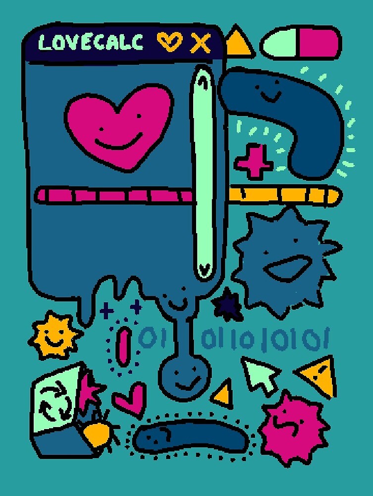 "lovecalc" by puzzlebot | Redbubble