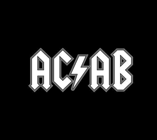 "ACAB # 1" Poster by -f-e-l-i-x-x- | Redbubble