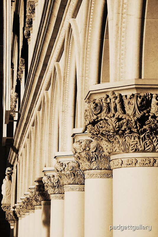 "San Marco Colonnade" by Benjamin Padgett | Redbubble