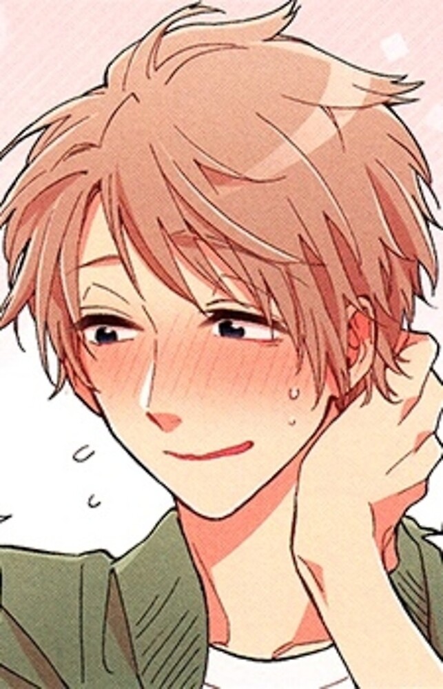 "Blushing Naoya Love is Hard for an Otaku" by vicchan | Redbubble