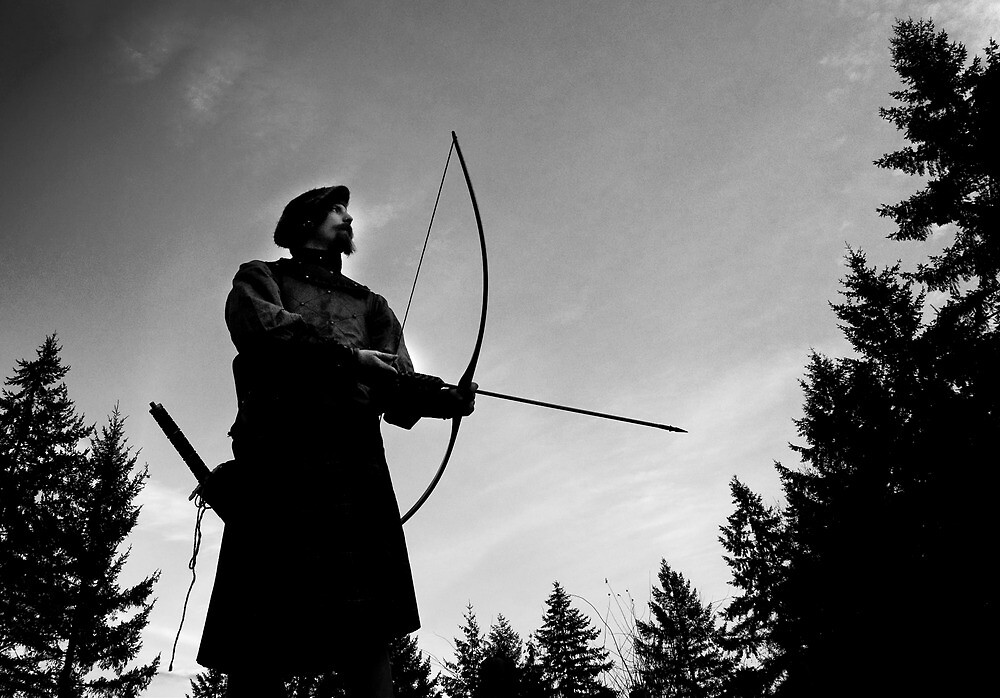 "The Scottish Archer" by Eric Finster | Redbubble