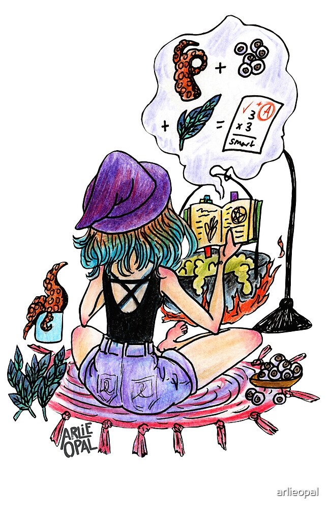 "Math Magic Illustration" by arlieopal | Redbubble
