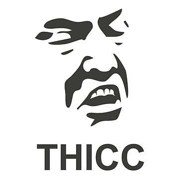 "Trump THICC Meme" Canvas Print for Sale by FinestMeme | Redbubble