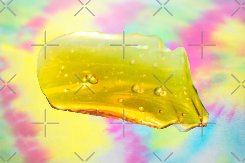 "Golden Dab Slab Tie Dye Trippy 710" by florafaunaphoto | Redbubble