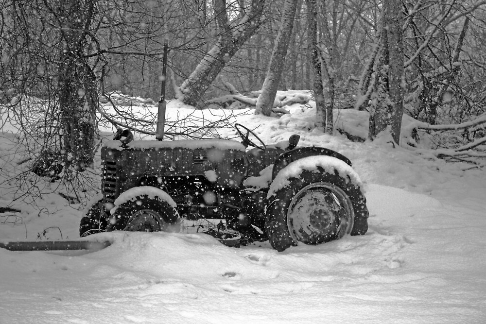 "tractor scene" by natural09 | Redbubble