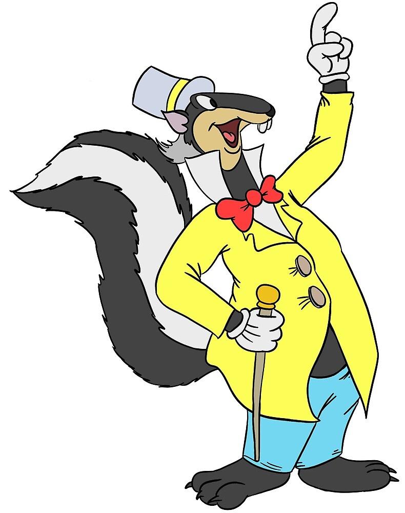 "Doctor Primrose Skunk" by Anthony-White | Redbubble