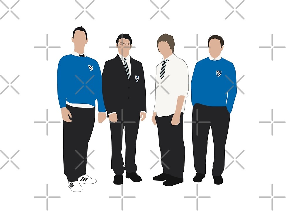 "The Inbetweeners" by art-fox | Redbubble