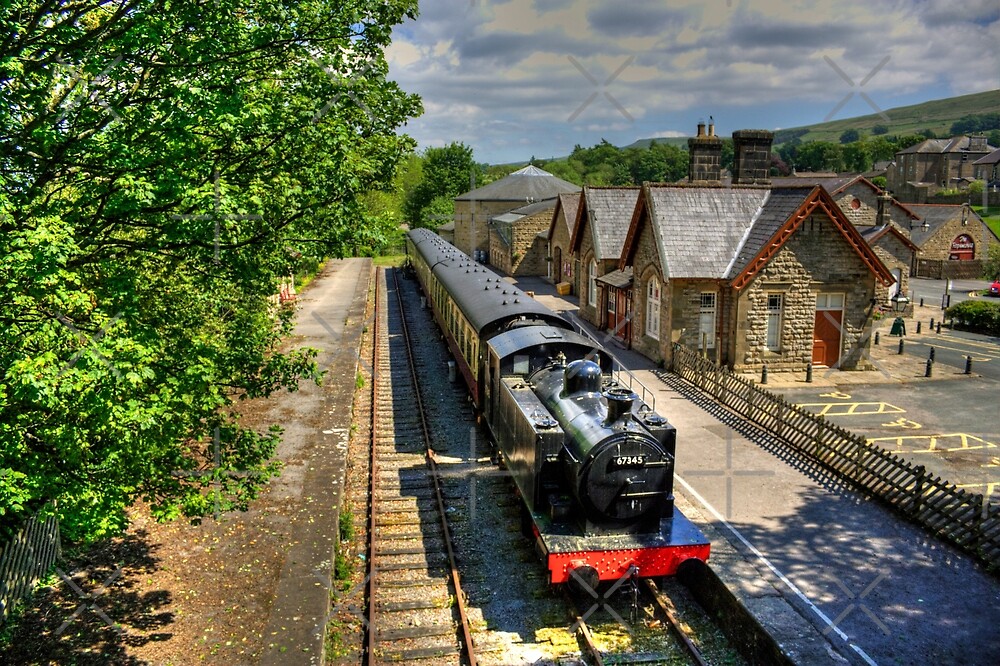 "Hawes Railway Station" by Tom Gomez | Redbubble