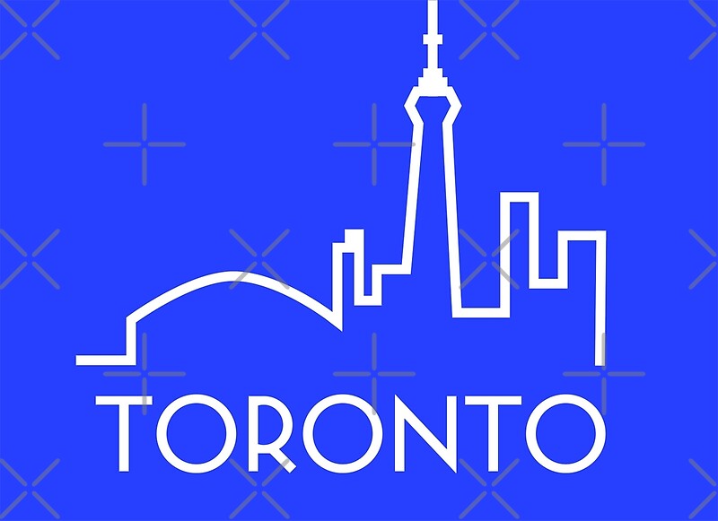 "Toronto Skyline Logo" by Torontosaurus | Redbubble