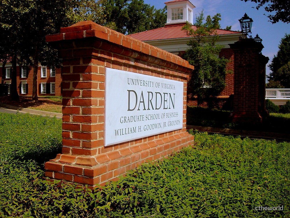 "Darden School - UVa campus" by ctheworld | Redbubble
