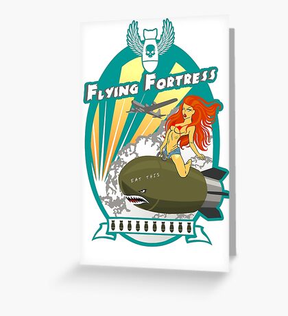 Girl Riding Bomb: Stationery | Redbubble