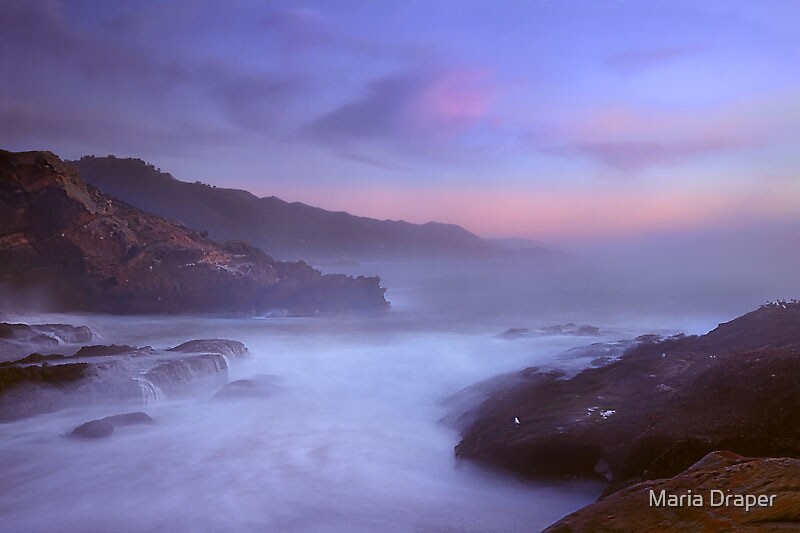"Sea Lion Cave, Point Lobos, Carmel California" by Maria Draper | Redbubble