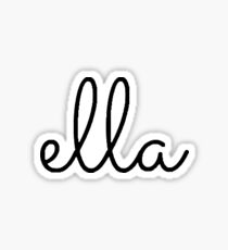 Ella Name Stickers | Redbubble
