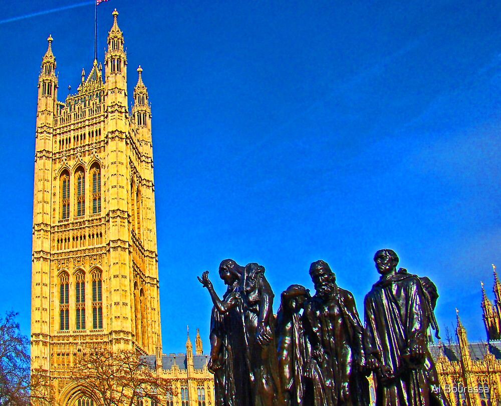 "Rodin in London" by Al Bourassa | Redbubble