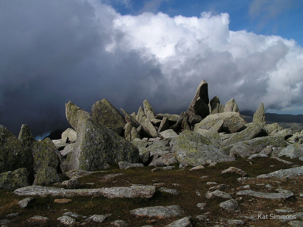 "Glyder Fawr Rock Formations, Snowdonia - Wales" by Kat Simmons | Redbubble