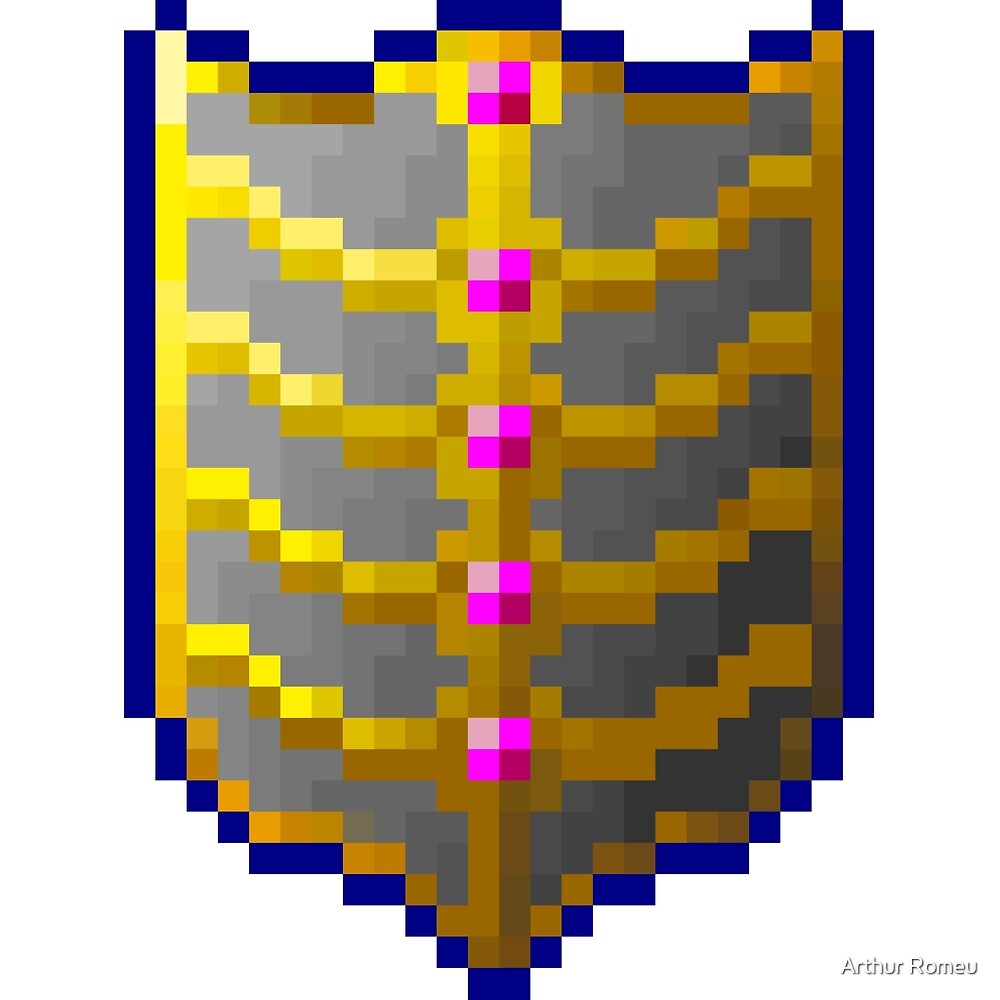 "Blessed Shield Tibia" by Arthur Romeu | Redbubble