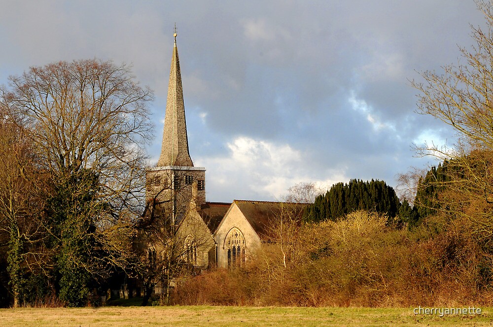 "St. Bartholomew's Church Horley" by cherryannette | Redbubble