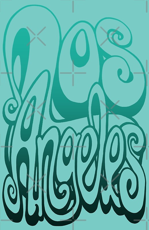 "Los Angeles lettering graffiti - Arcadia Green" by bignose1977 | Redbubble