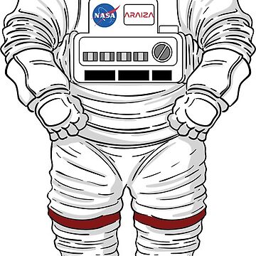 "NASA (EVA)" Sticker for Sale by Giovanni Araiza | Redbubble