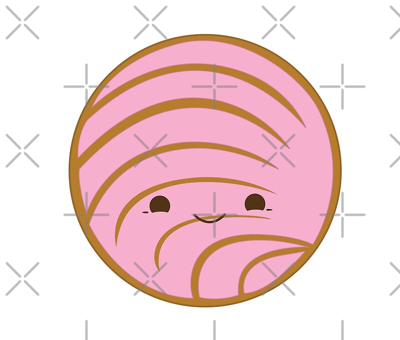 "Pink Concha Pan Dulce (Mexican Sweet Bread)" by Ivan Ramirez | Redbubble