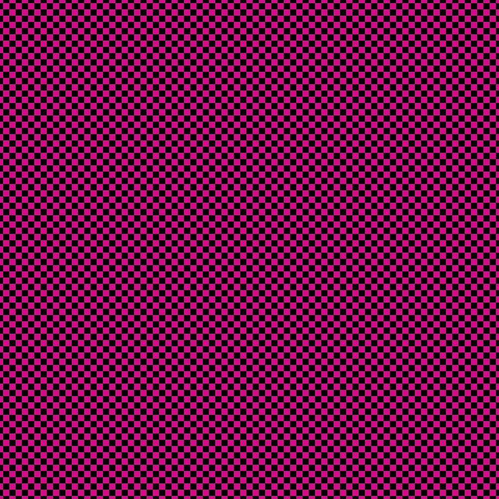 "Small Hot Shocking Valentine Pink and Black Checkerboard Pattern " by ...