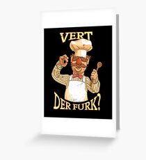 Swedish Chef Greeting Cards | Redbubble