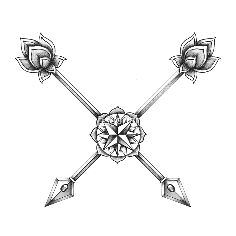 "Ornate Arrows" by psydrian | Redbubble