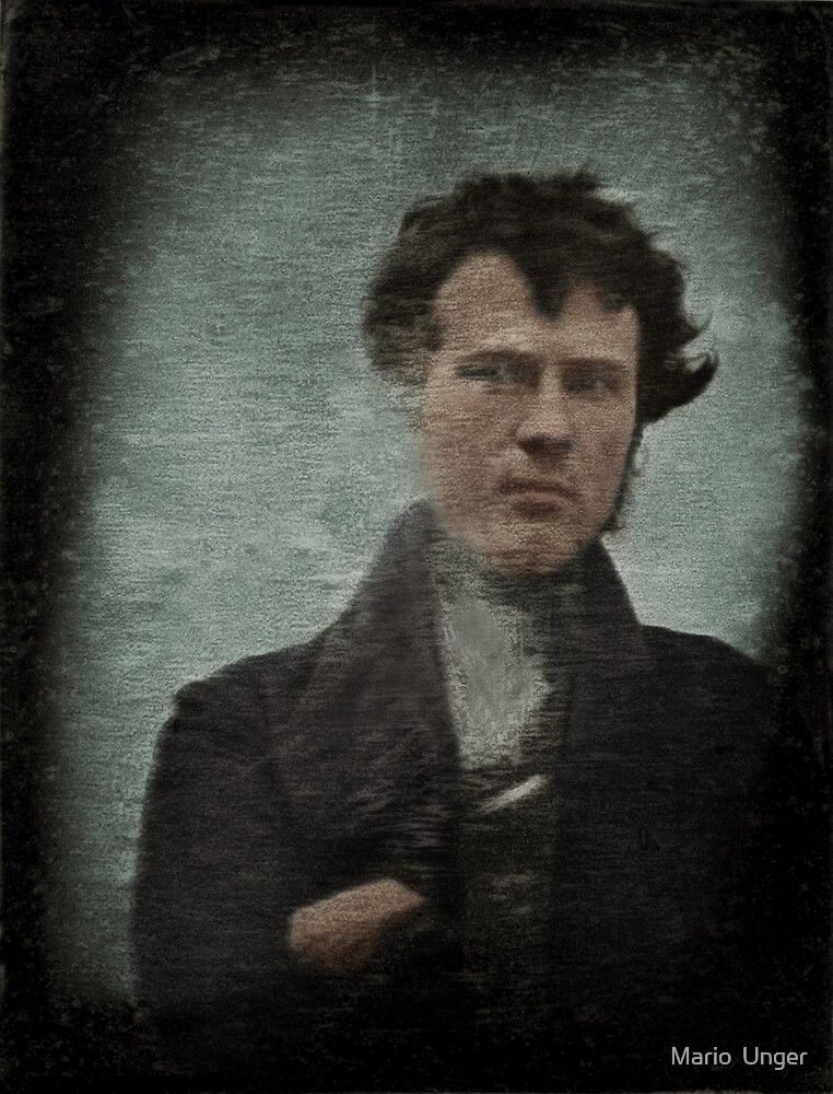 "Robert Cornelius 1833, first photo portrait" by Mario Unger | Redbubble