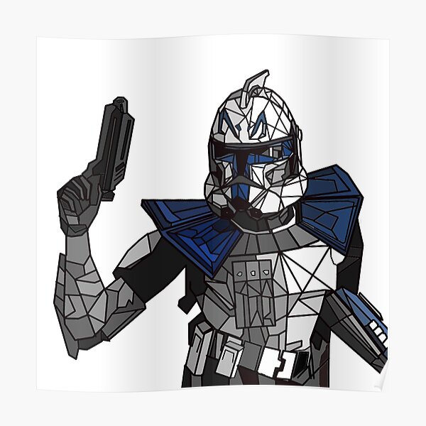 Captain Rex Posters | Redbubble