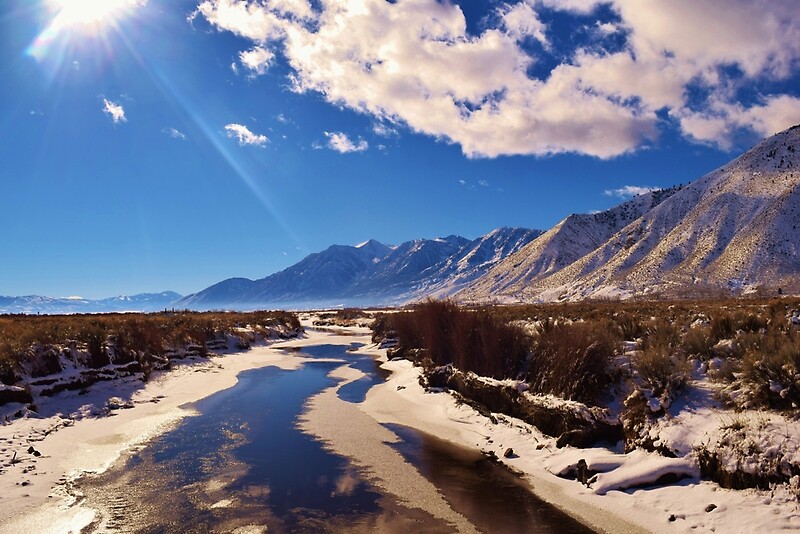 "Snowy Carson Valley " by JRphotos91 | Redbubble