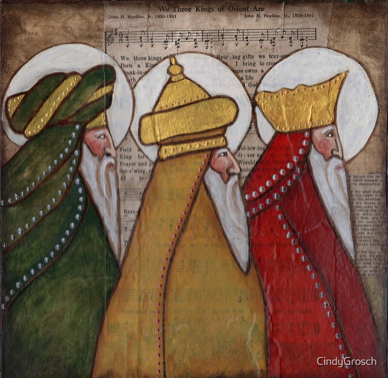 "The Magi; Three Kings; Three Wise Men" by CindyGrosch | Redbubble