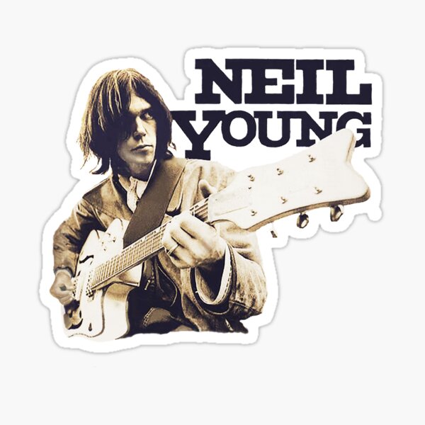 Young Neil Stickers | Redbubble