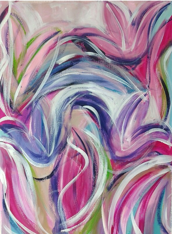 "angry tulips" by gail aspden | Redbubble