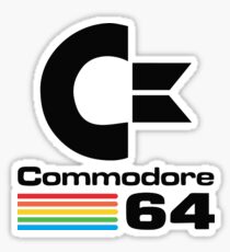 Commodore 64 Logo Stickers | Redbubble