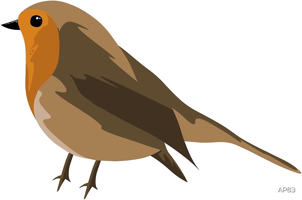 "Robin Red Breast" by AP83 | Redbubble
