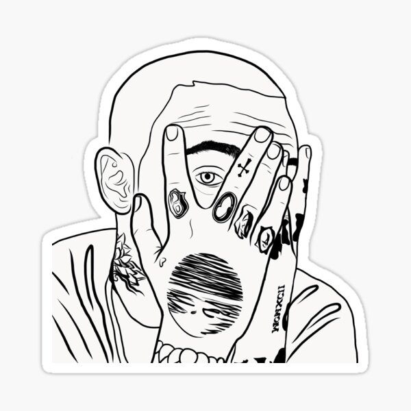 Mac Miller Stickers | Redbubble