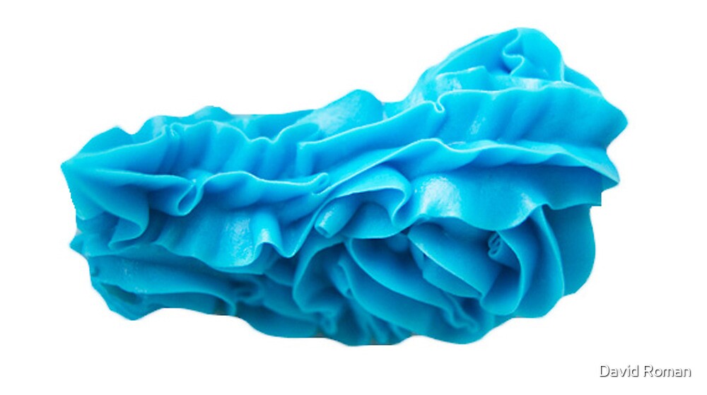 "blue icing" by David Roman | Redbubble