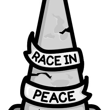 "RIP cone" Sticker for Sale by TswizzleEG | Redbubble