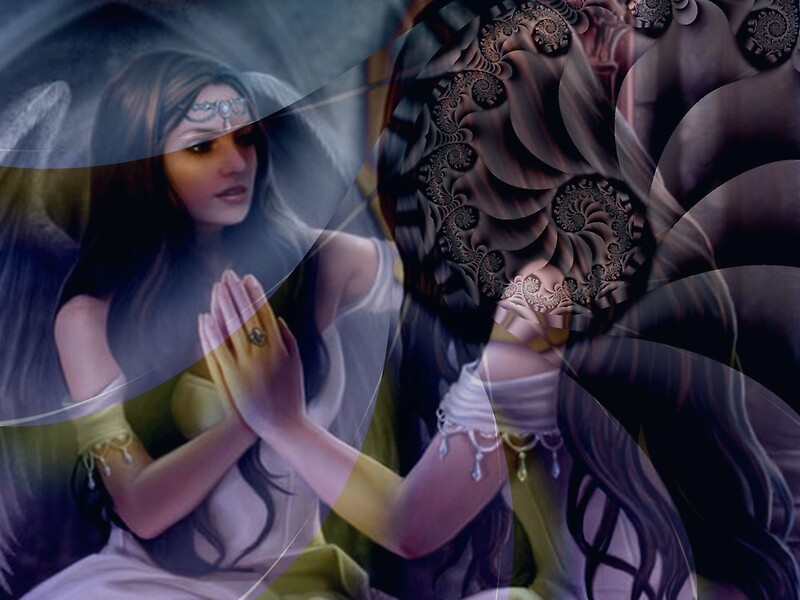 "Angel in a Mirror " by Brian Exton | Redbubble