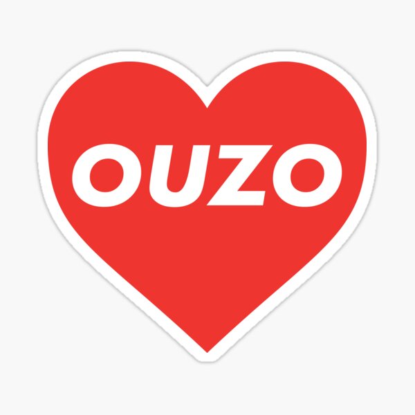 Ouzo Stickers | Redbubble