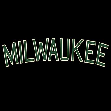 "Milwaukee Sports College Font" Poster for Sale by sportsign | Redbubble
