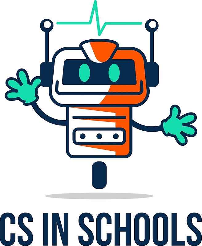 "CS in Schools Robot (Colour)" by kroid | Redbubble