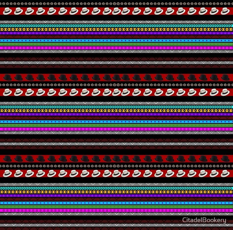 "Pollera inspired pattern" by CitadelBookery | Redbubble