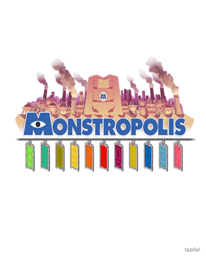 "KH3 Monstropolis" by tasder | Redbubble