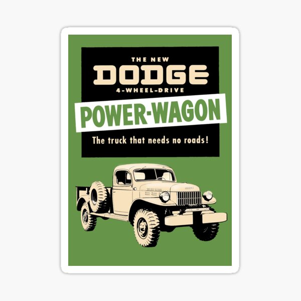 Power Wagon Stickers | Redbubble