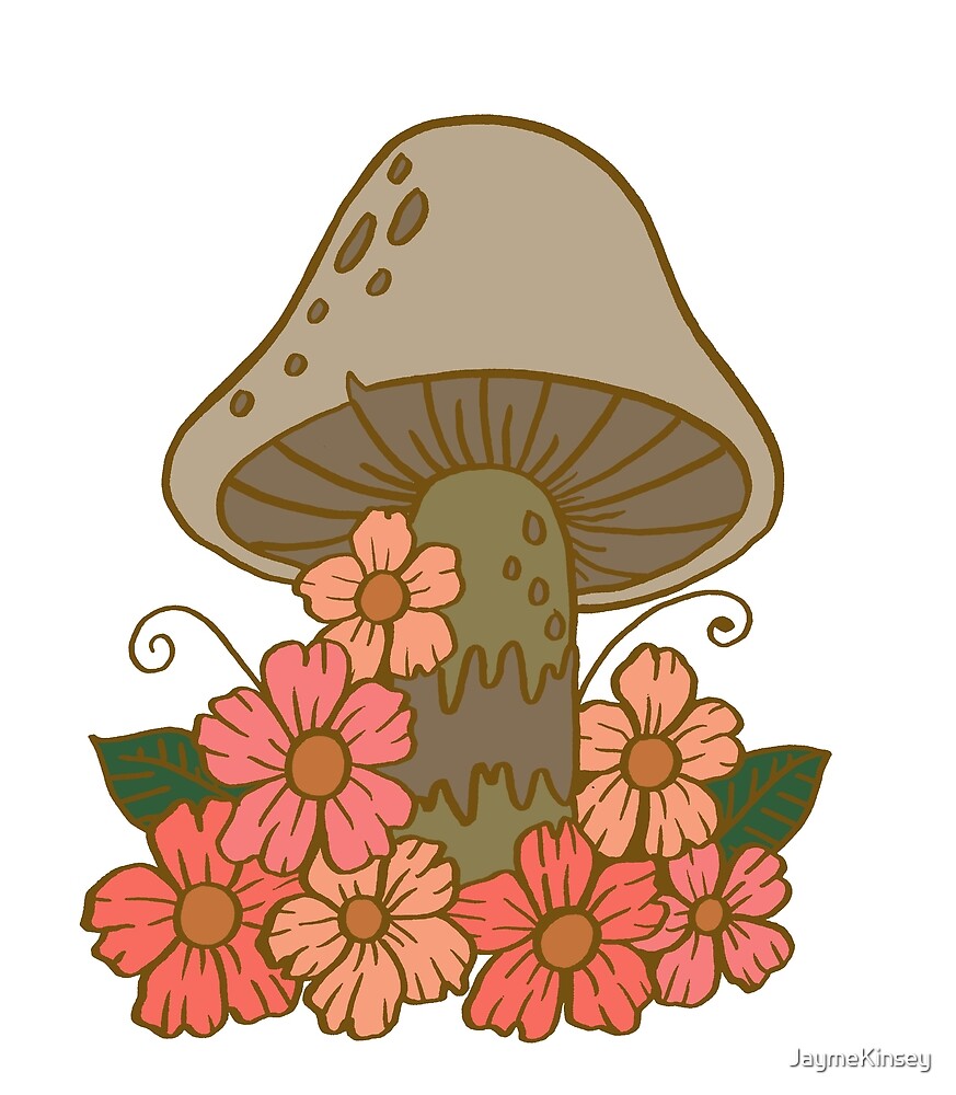 "Cute Toadstool Sticker" by JaymeKinsey | Redbubble