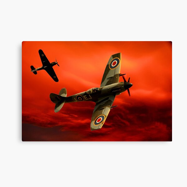 Spitfire Canvas Prints | Redbubble