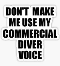 Commercial Diver Stickers | Redbubble