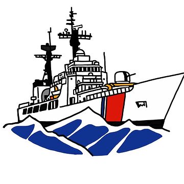 "USCG 378 High Endurance Cutter" Sticker for Sale by AlwaysReadyCltv ...