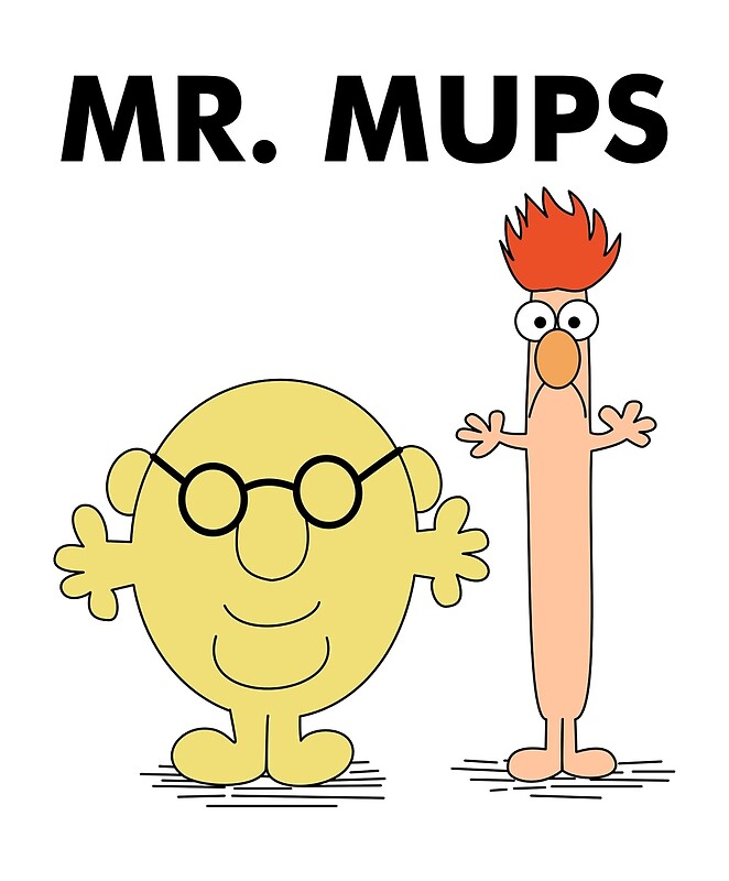 "Mr. Mups" by Mike Boon | Redbubble